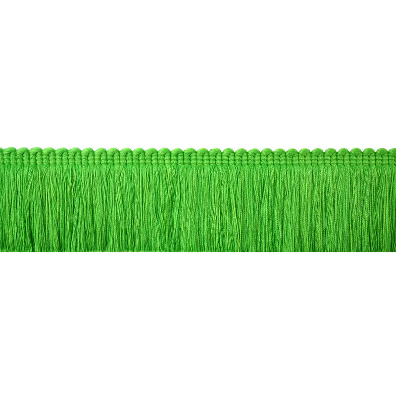 Forest Green Long Ruche Fringe Trim | Add to Curtains, Upholstery ...