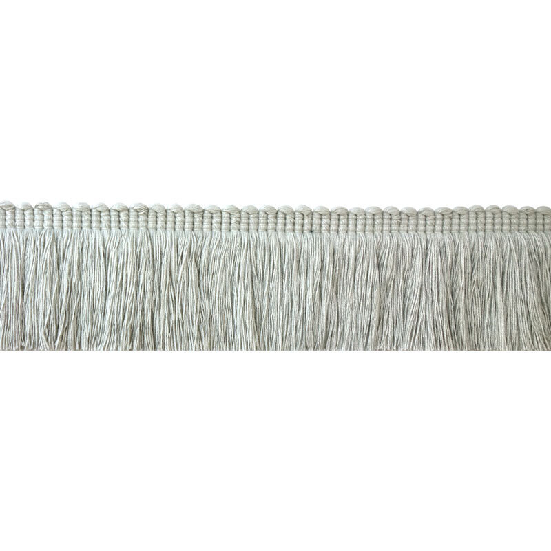 Soft Grey Long Ruche Fringe Trim | Add to Curtains, Upholstery ...