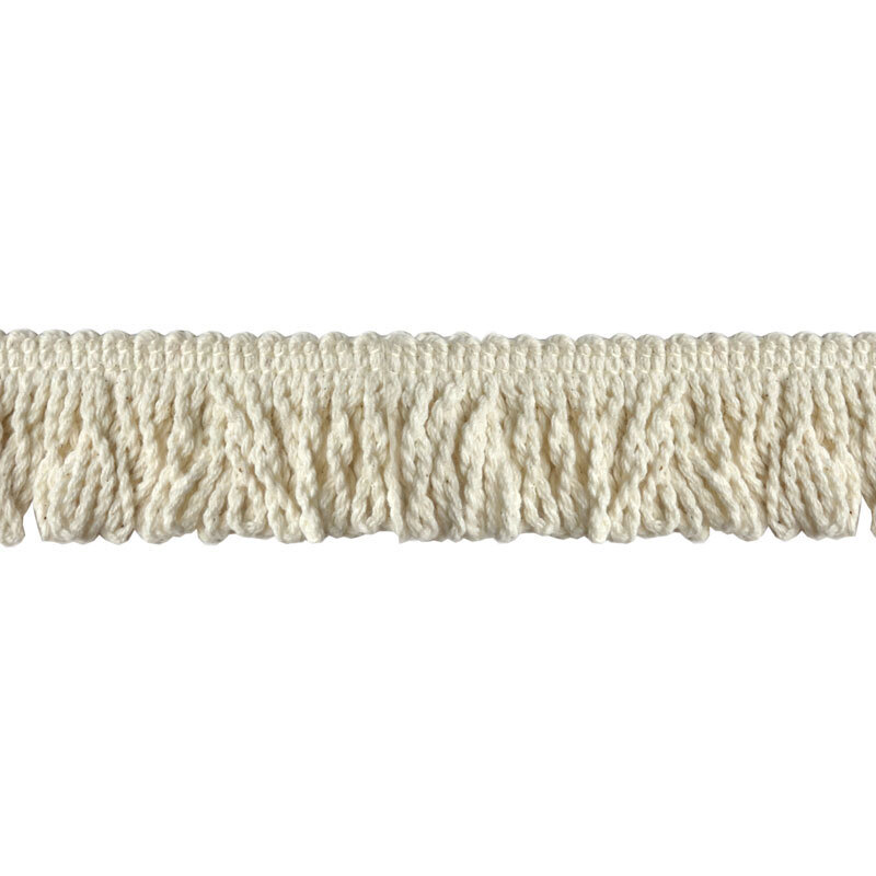 Natural Mini Loop Cotton Fringe Trim | Add to Curtains edge, base of ...