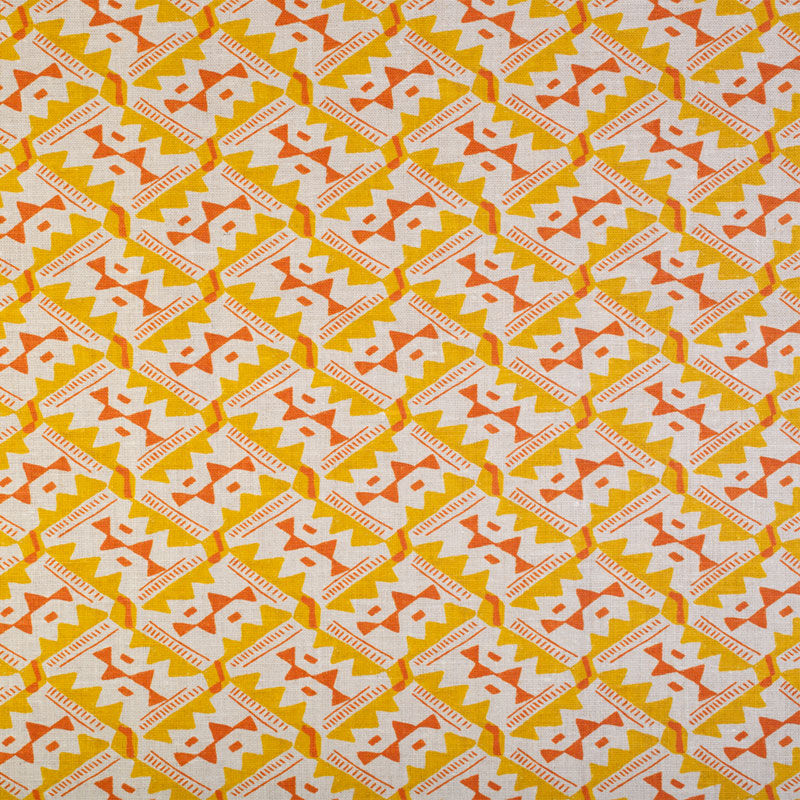 Anna Spiro Safi Linen Fabric - Sunshine | No Chintz Textiles